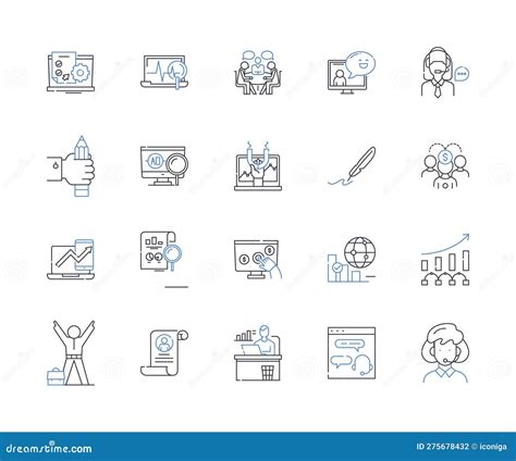 Talent And Aptitude Line Icons Collection Potential Skill Natural Ability Ted Talent