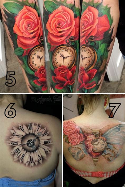 Clock Face Tattoo Ideas At Susan Taube Blog