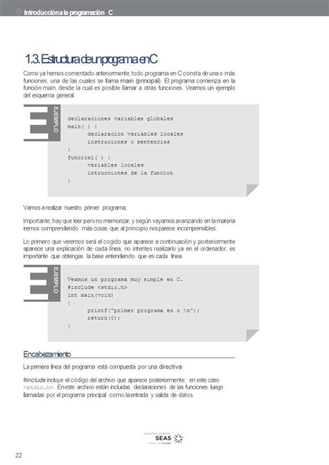 7 1 Introducción Al Lenguaje C Índice Índice Ppt Descargar