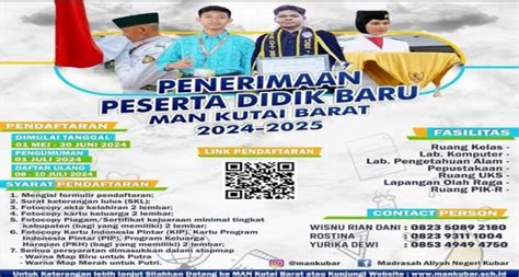 Pengumuman Ppdb Tahun 2024 Madrasah Aliyah Negeri Kutai Barat