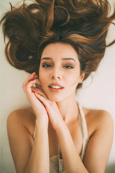 Beautiful Brunette By Stocksy Contributor Studio Firma Stocksy