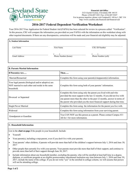 How To Fill Out A Dependent Verification Form Usages Purpose Steps