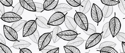 Premium Vector Leaf Seamless Pattern Abstract Print With Leaves