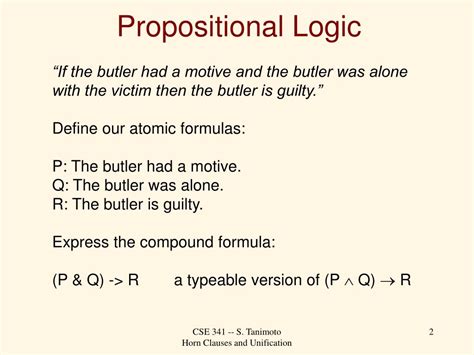 Ppt Horn Clauses And Unification Powerpoint Presentation Free Download Id3826805
