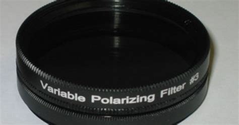 Variable Polarising Filter 2 By Ovl