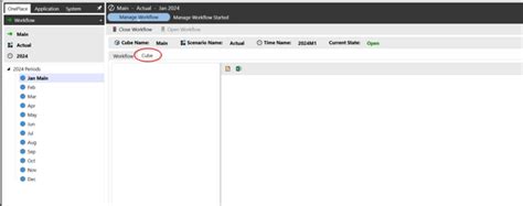 Cube Root Workflow Profile Cube Tab Onestream Community