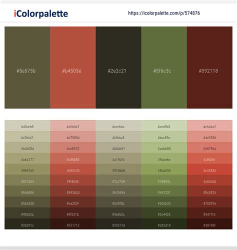 820 Latest Color Schemes With Espresso Color Tone Combinations 2025