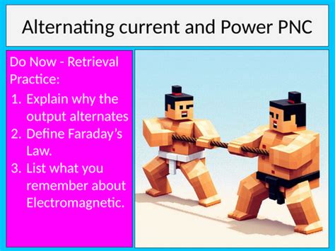 Alternating Current Power Physics Cie Teaching Resources