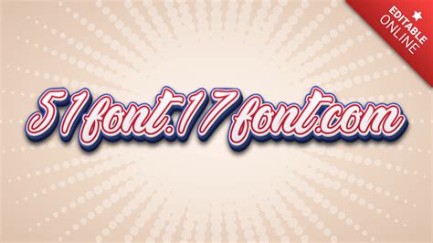 51font.17font.com | Baseball | Text Effect Generator