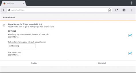 How to add a Home button to Firefox in Android [Tip] | dotTech