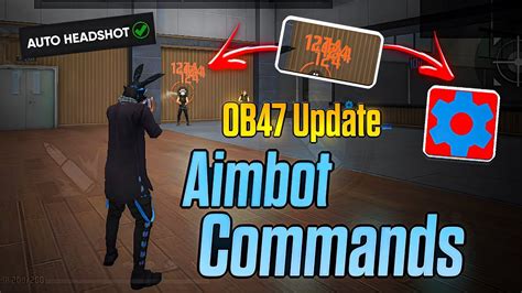Setedit Ob47 Update Aimbot Commands 💯 Only Headshot New Commands 🇧🇷 Set Edit Free Fire Youtube
