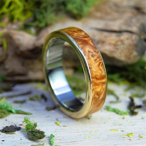Wood Wedding Rings For Him 60 Photos