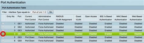 Configure 802 1x Port Authentication Setting On A Switch Cisco