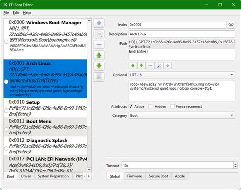 Install Efi Boot Editor Using Winget Wingetcollections