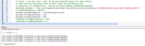 User Code Drop Down Showing Codie Id And Description Epicor Erp 10 Epicor User Help Forum
