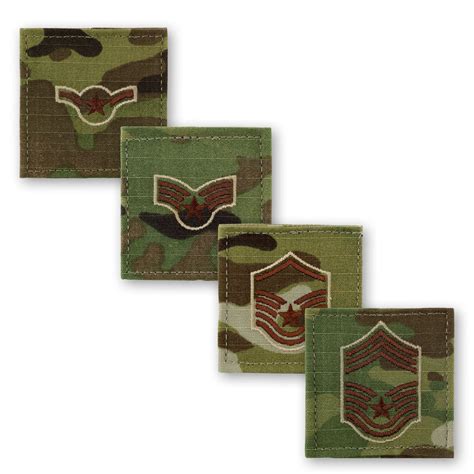 Air Force Multicam Rank Enlisted Usa Military Medals Usamm