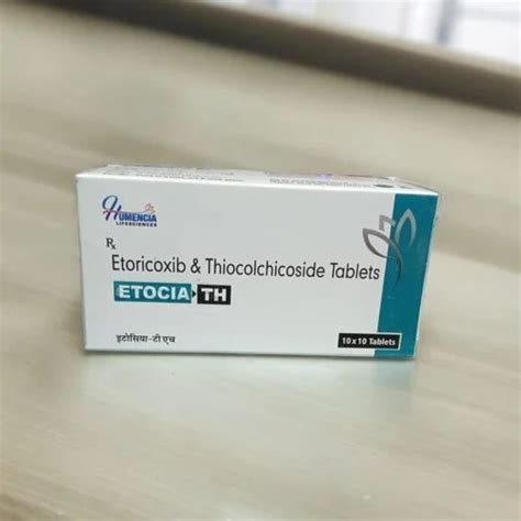 Etoricoxib Thiocolchicoside Tablets At ₹ 245 Box Etoricoxib Thiocolchicoside Tablet In New