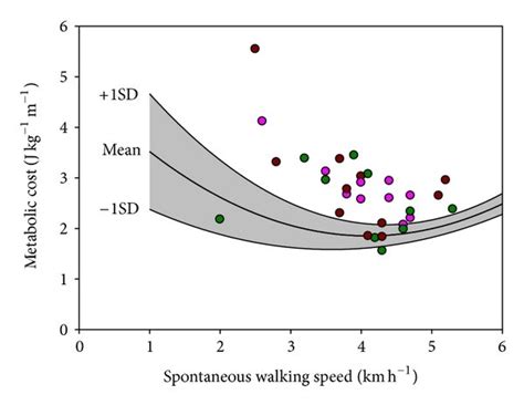 Net Metabolic Cost In 31 Patients With Haemophilia As A Function Of Download Scientific Diagram
