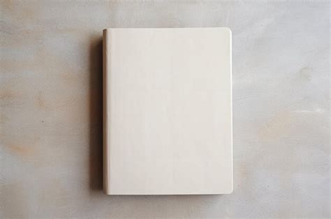 Premium Photo Elegant Blank Notebook Frame Background