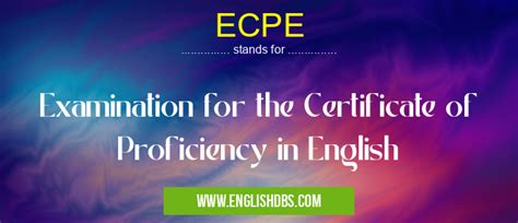 Ecpe What Does Ecpe Mean In Community Examination