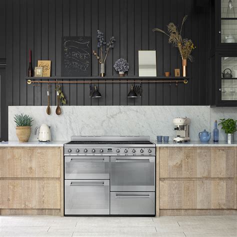 Smeg Syd4110i 110cm Symphony Induction Range Cooker Stainless Steel