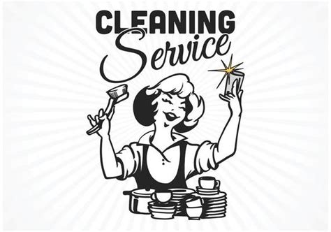 Cleaning Lady Vector Art Icons And Graphics For Free Download