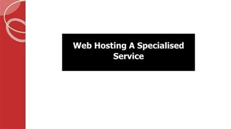 Different Types Of Web Hosting Solutions And Different Types Of Web Servers Ppt