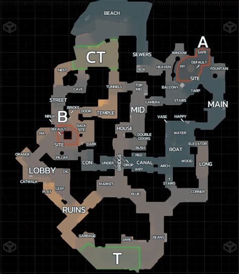 Steam Community Guide Callouts Maps Csgo