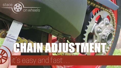 Adjusting Chain Tension on My Ducati SuperSport 939 - YouTube