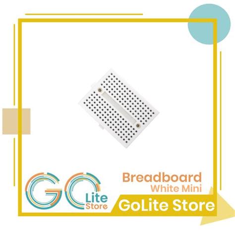 Jual Breadboard Kecil 170 Lubang Warna Putih Kota Bandung Golite Store Bandung Tokopedia
