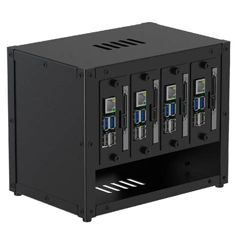 upgraded complete enclosure for raspberry pi clusters [discontinued