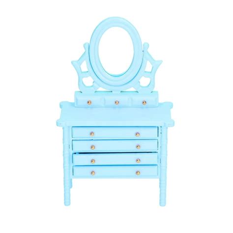 Tocador De Casa De Muñecas Escala 1 12 Inodoro Para Casa De Muñecas