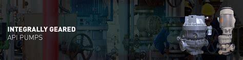Integrally Geared API Pumps