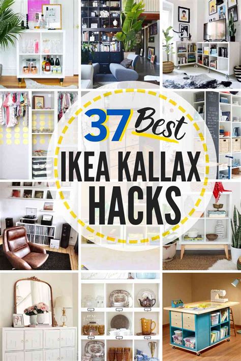 37 Ikea Kallax Hack Ideas That Will Blow Your Mind The Heathered Nest