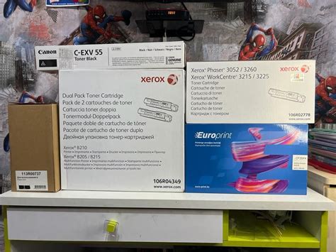 Оригинальные картриджи Xerox Canon Hp Расходные материалы Атырау на Olx