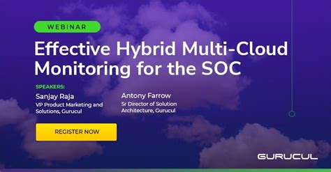 Alexander Dunn On Linkedin Effective Hybrid Multi Cloud Monitoring For The Soc