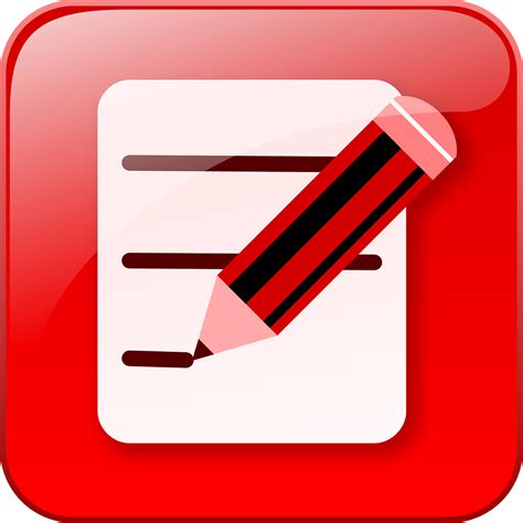 Download Edit Button Glass Royalty Free Vector Graphic Pixabay