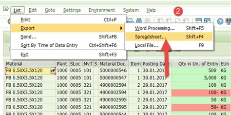 Solved MB51 Export List Issue SAP Community