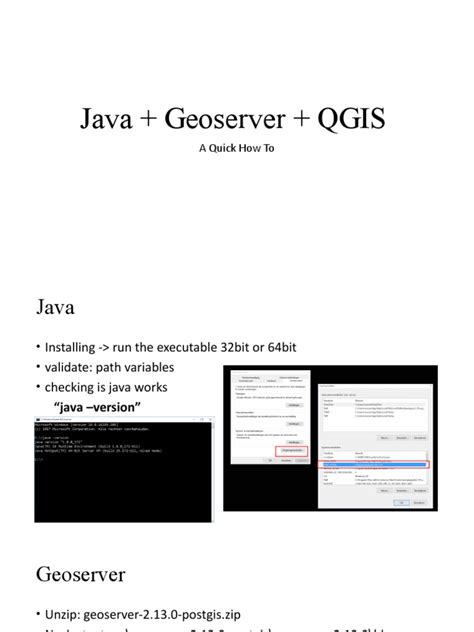 Java Geoserver Qgis A Quick How To Pdf