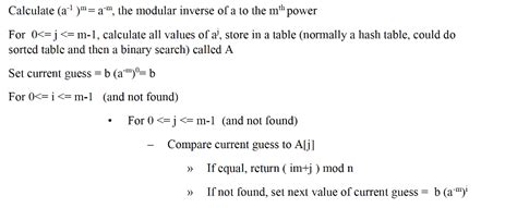 Use C Programming Language To Calculate The Modular Chegg Com
