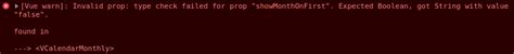 Bug Report Calendar Show Month On First Not Working Issue Vuetifyjs Vuetify GitHub