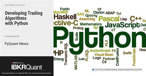 ibkr quant on linkedin pythonprogramming algotrading
