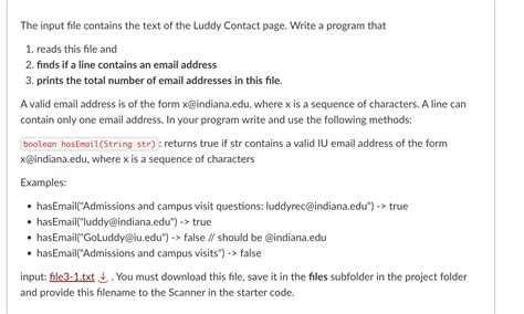 Solved Please Use Java The Starter Code Is Given The