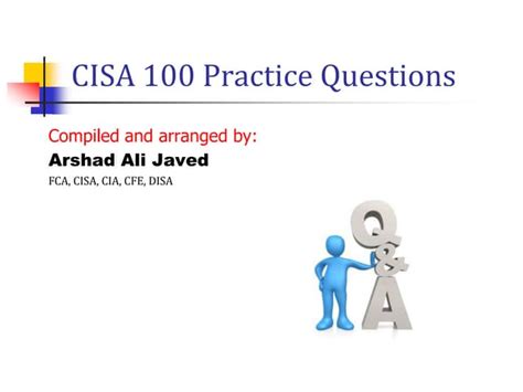 Cisa Exam 100 Practice Question Pptx