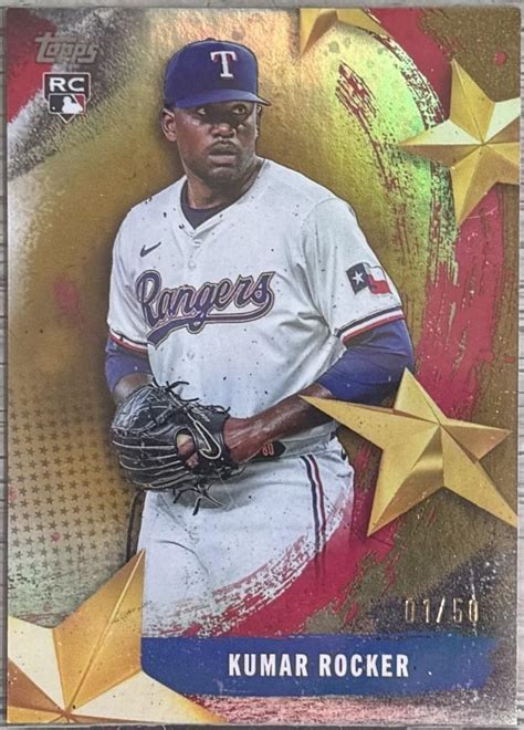 Kumar Rocker Gold Foil Smlb 54 Prices 2025 Topps Stars Of Mlb