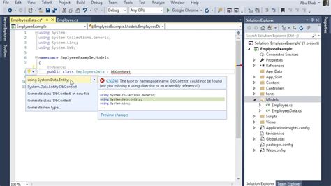 Asp Net Mvc 2017 Part11 Entity Framework Code First Youtube