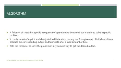 Algorithms Flow Charts And Pseudocodes Pptx