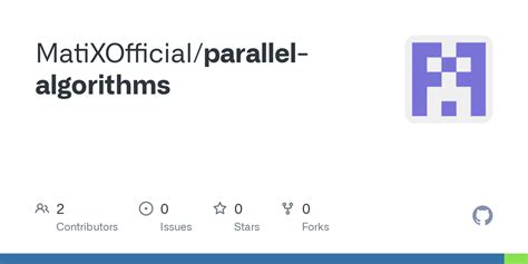 Github Matixofficialparallel Algorithms