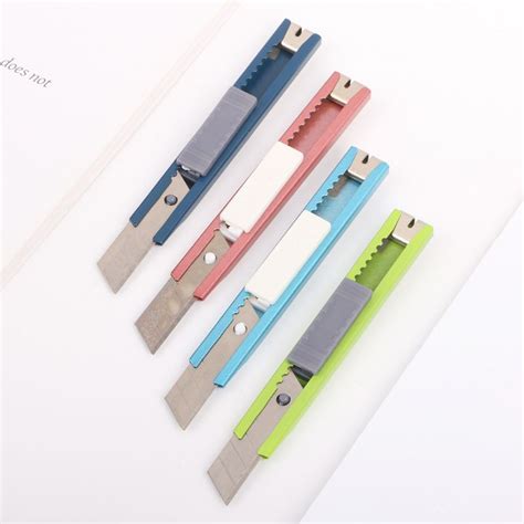 Stainless Steel Mini Utility Knife Cutter Razor Bl Vicedeal