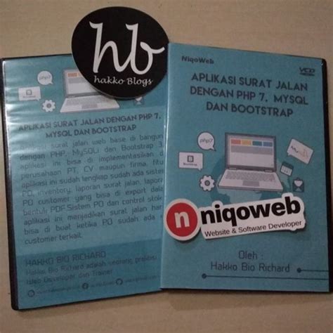 jual aplikasi surat jalan berbasis web dengan php mysql dan bootstrap